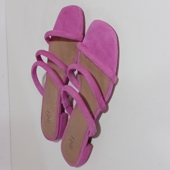 J. Jill | Shoes | J Jill Fuscia Pink 3 Round Thin Strap Sandals Size 7 ...